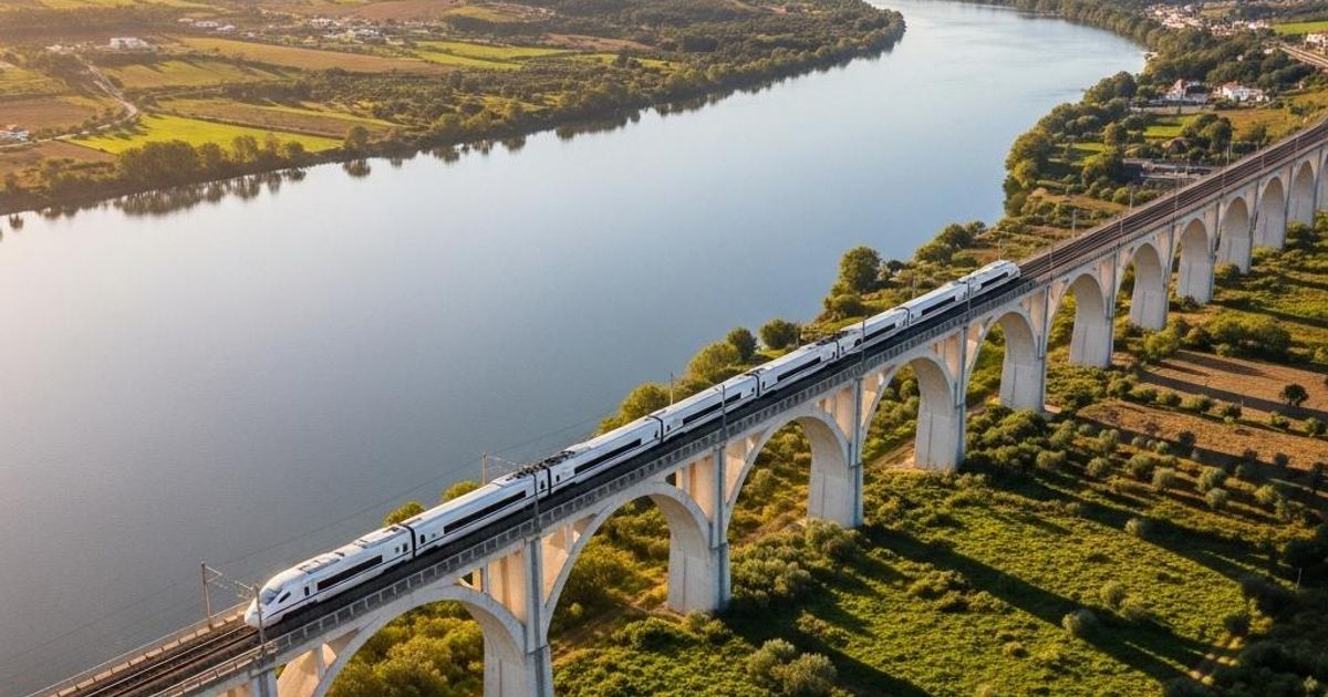 Portugal high-speed rail fight: right or left bank?