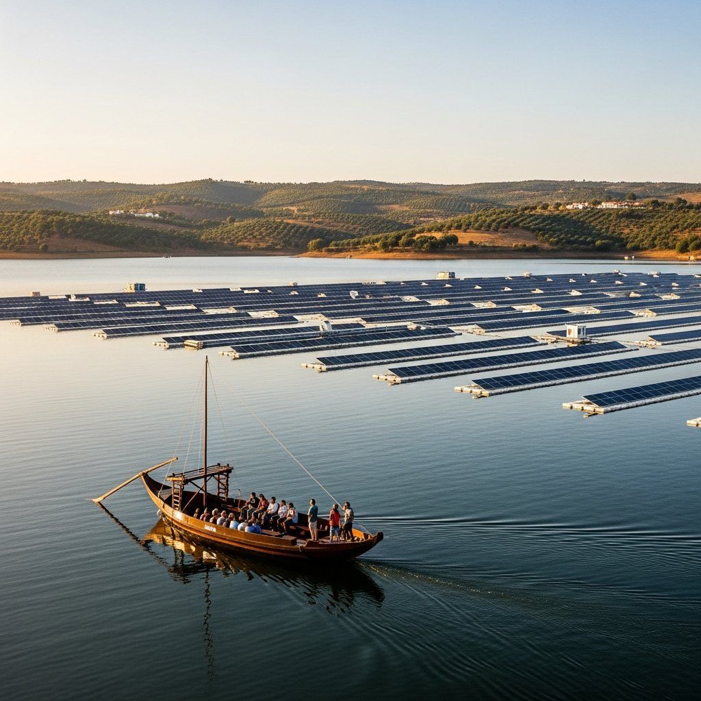 Portugal’s Alqueva Floating Solar Plan Sparks Tourism Dispute
