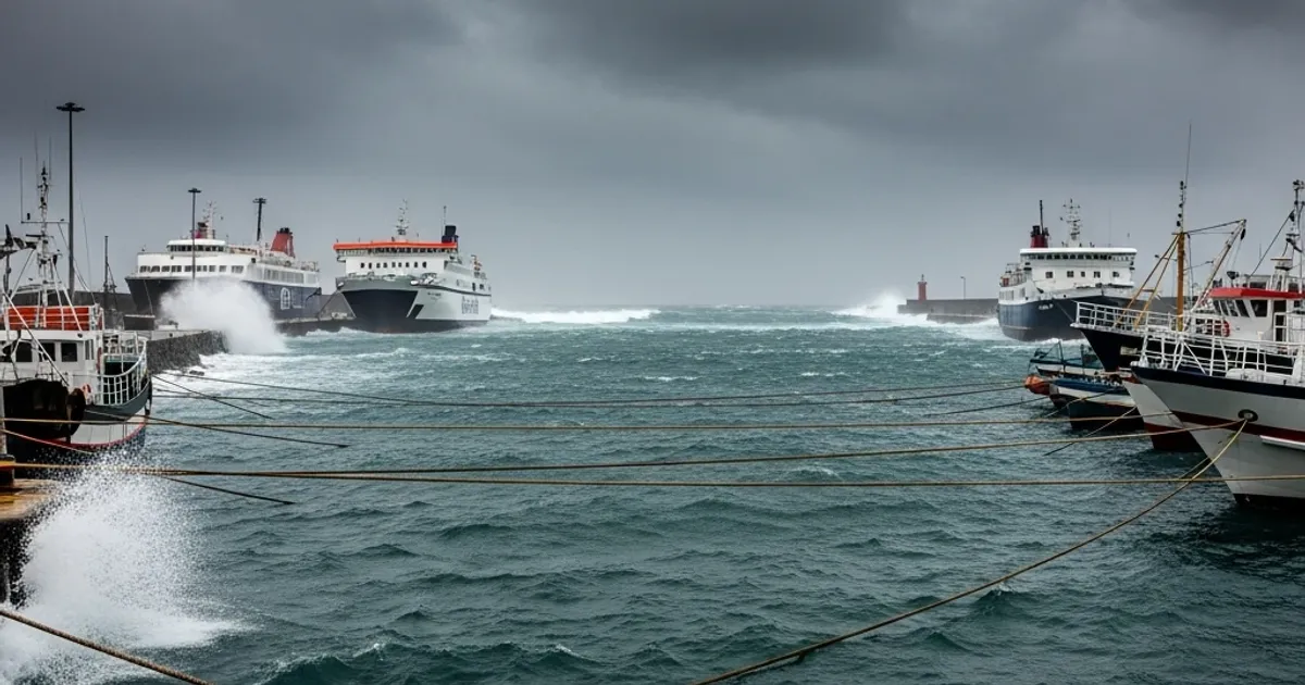 Madeira Storm Alert Extended: Flight & Ferry Delays