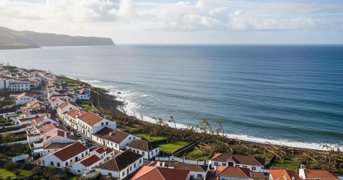 Azores Calm After Storm Gabrielle; Damage Tallied