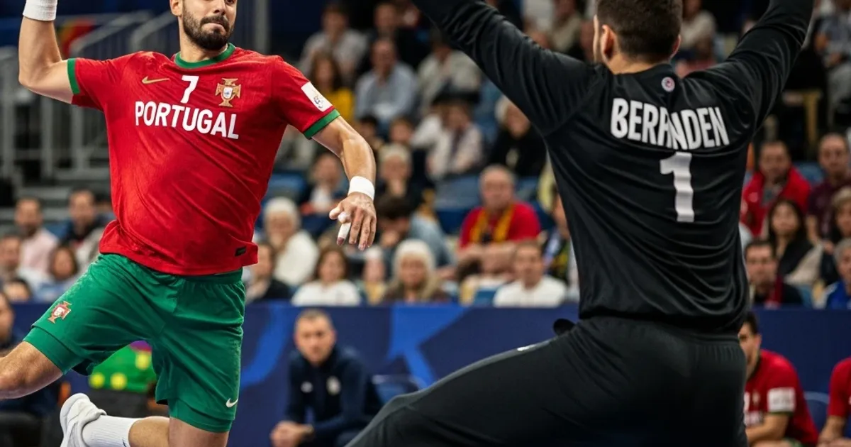 Handball Euro 2024: Portugal 30-32 Germany leaves semi hopes