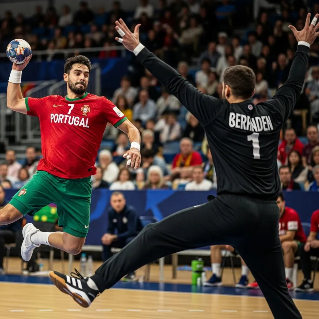 Handball Euro 2024: Portugal 30-32 Germany leaves semi hopes