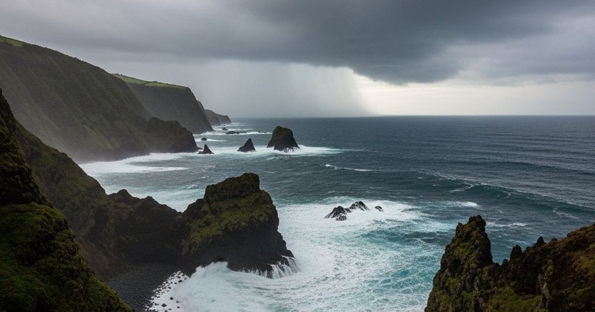 Azores Orange Alert: Heavy Rain on Flores and Corvo