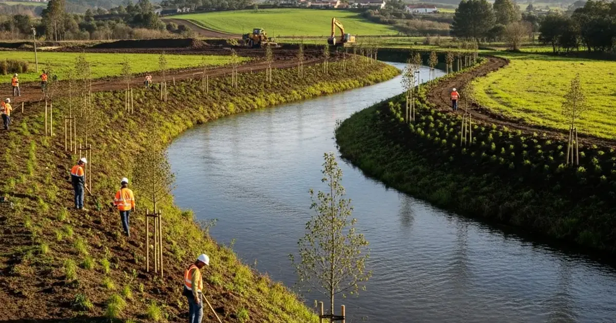 Portugal’s Rivers Secure €187M for Flood Defences & Wildlife