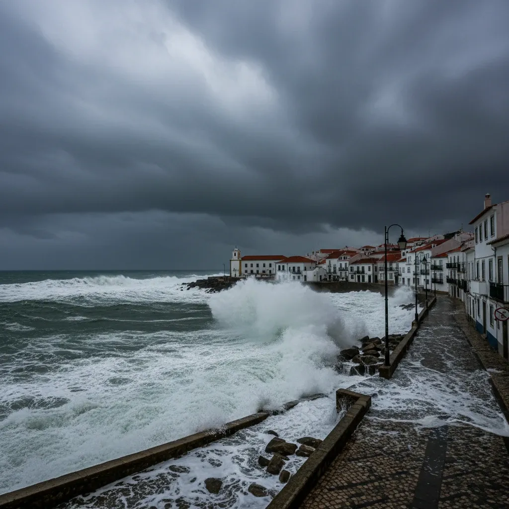 Storm Marta Alert: 90km/h Gusts & Flood Risks in Portugal
