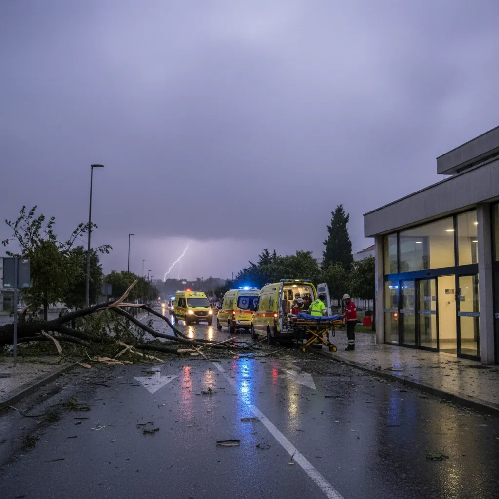 Storm Kristin Hits Leiria: 1,000 Injured & Claims Alert