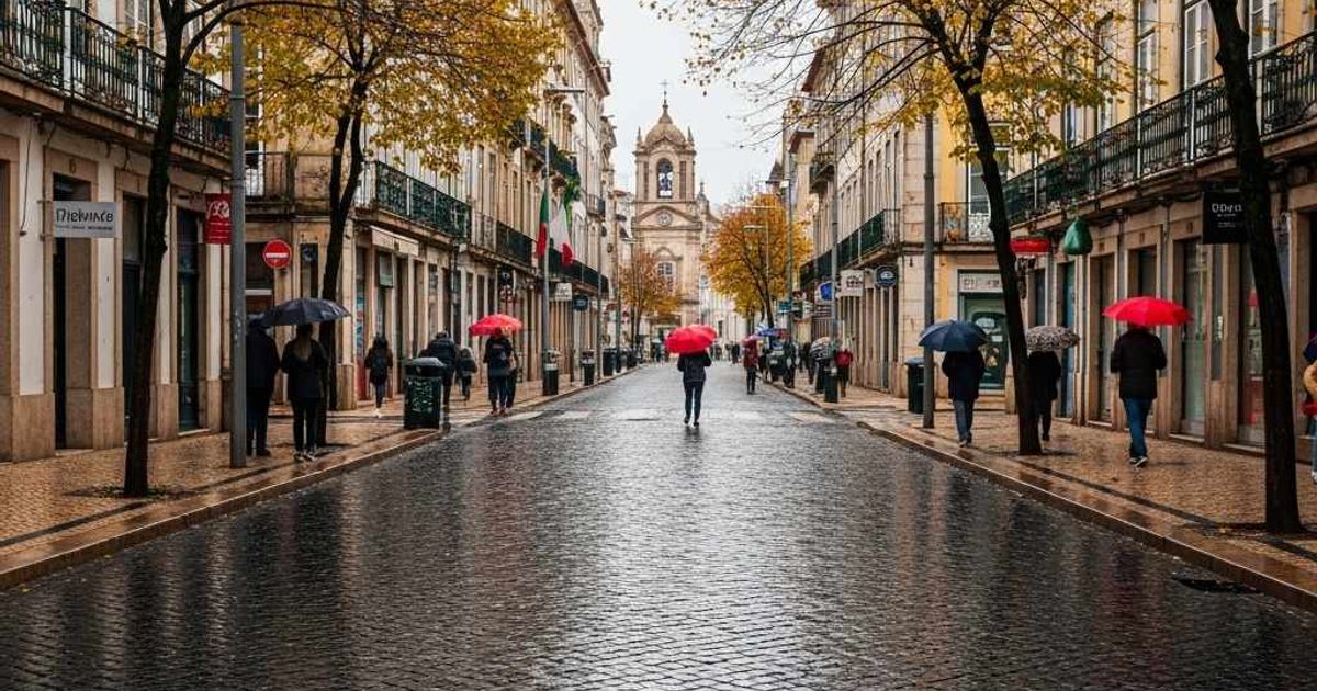 Portugal Weekend Rain Alert: Cold Front Lowers Temperatures